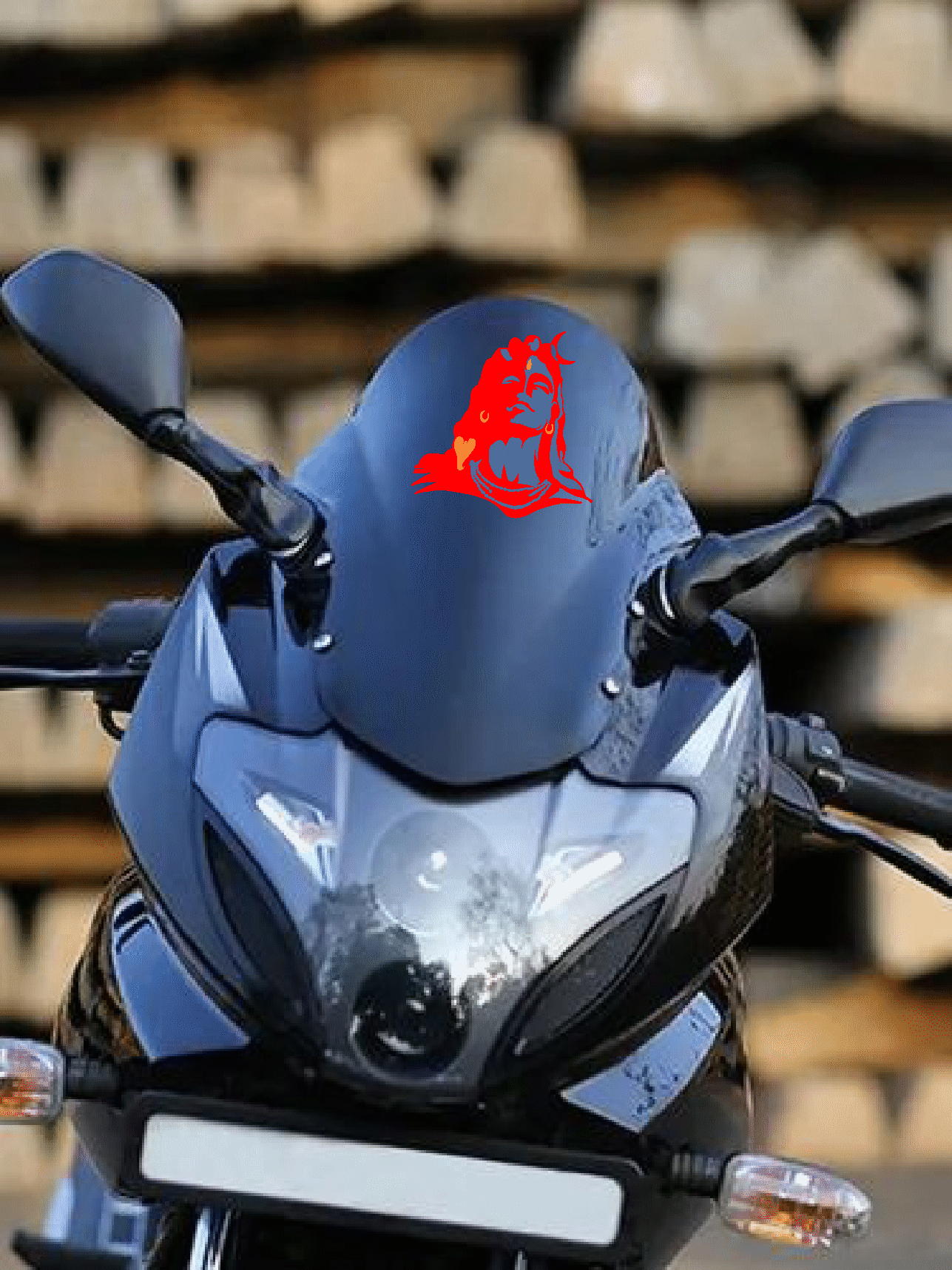 Explore Exclusive Collection Of Lord Shiva Bike Stickers : Ride With ...