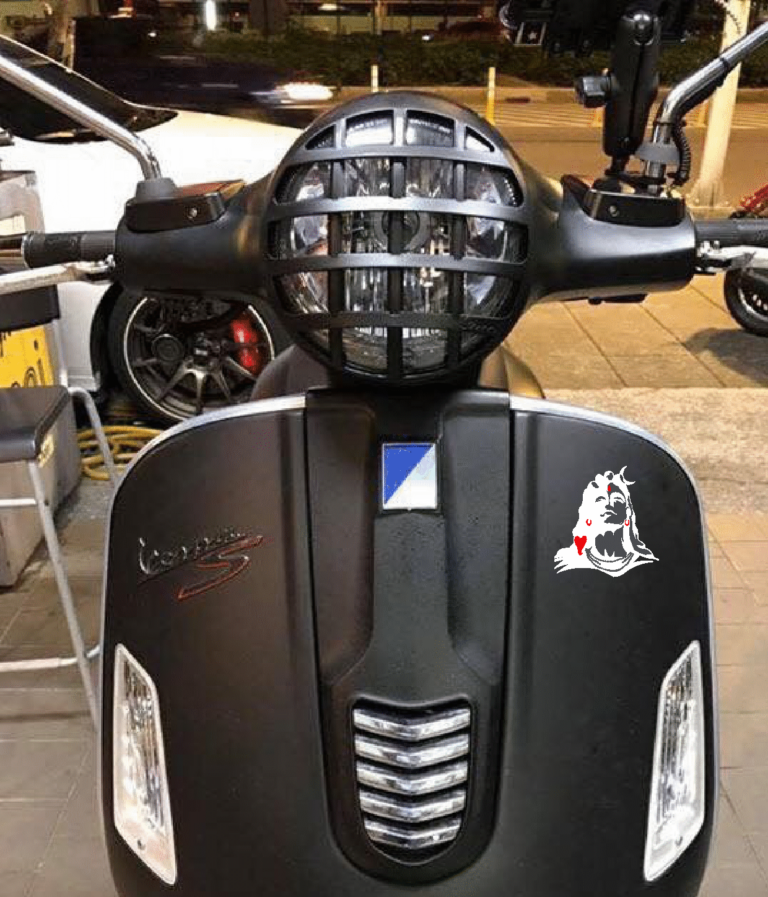 Explore Exclusive Collection Of Lord Shiva Bike Stickers : Ride With ...
