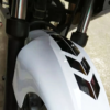 Black Bike Front Mudguard Sticker | Stealth Style & Mud Protection ...