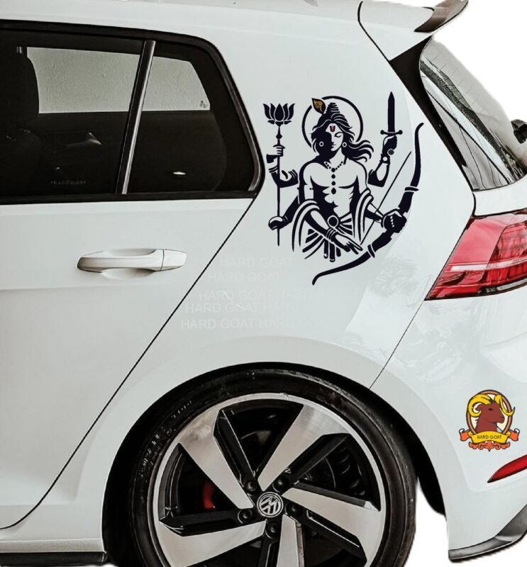Lord Krishna Stickers | Divine Designs For Bikes And Cars