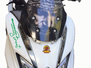 Sporty Green Burgman 125 Graphics | Elevate Your Scooter's Style!