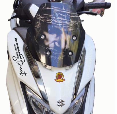 Burgman Street 125 Black Sticker | Enhance Your Suzuki Ride