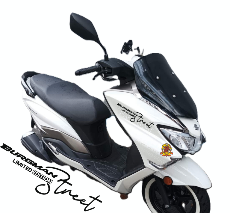 Burgman Street 125 Black Sticker | Enhance Your Suzuki Ride