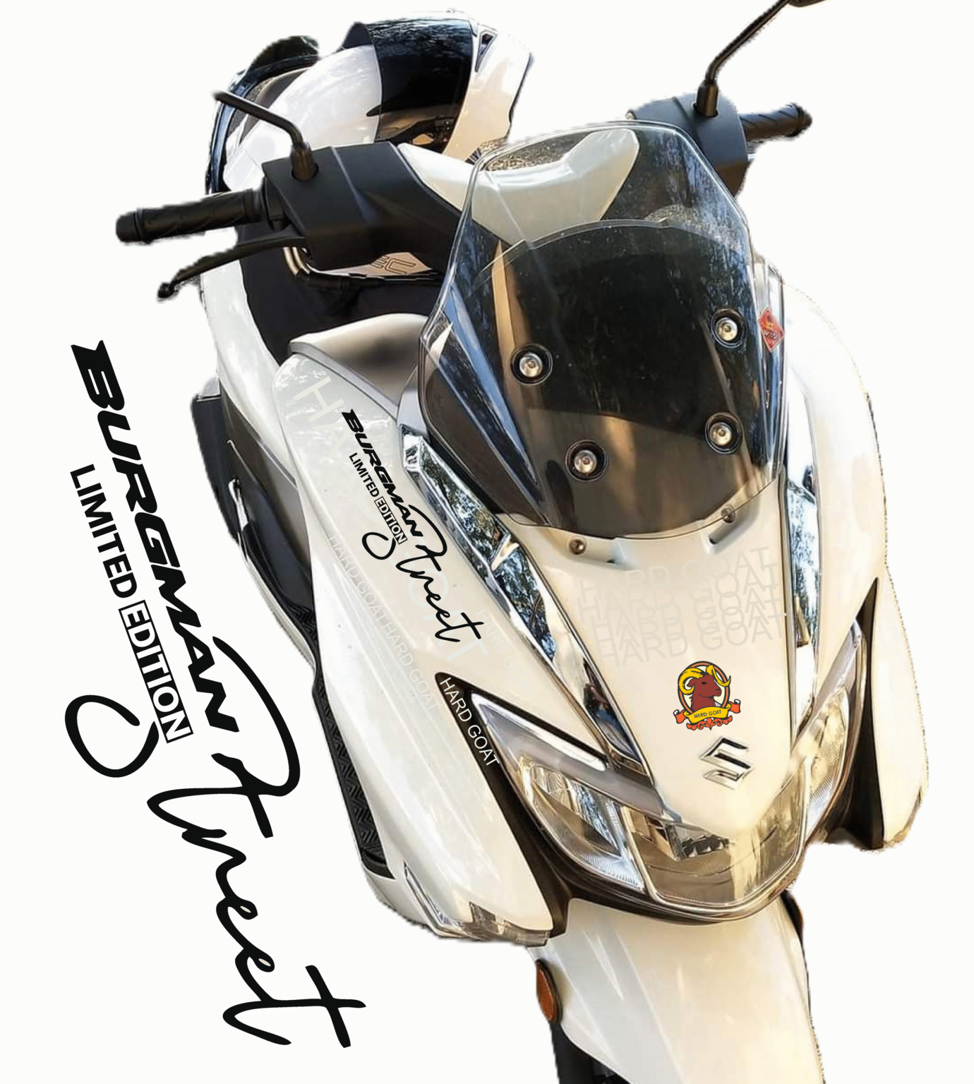 Burgman Street 125 Black Sticker | Enhance Your Suzuki Ride