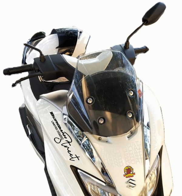 Burgman Street 125 Black Sticker | Enhance Your Suzuki Ride