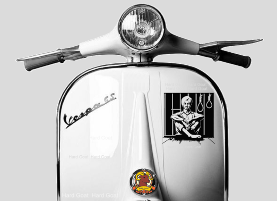 Bhagat Singh Sticker For Bike - Patriotic Bike Accessories | Durable ...