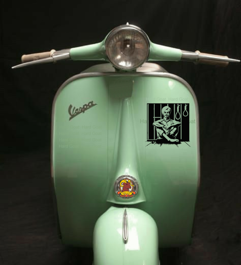 Bhagat Singh Sticker For Bike - Patriotic Bike Accessories | Durable ...